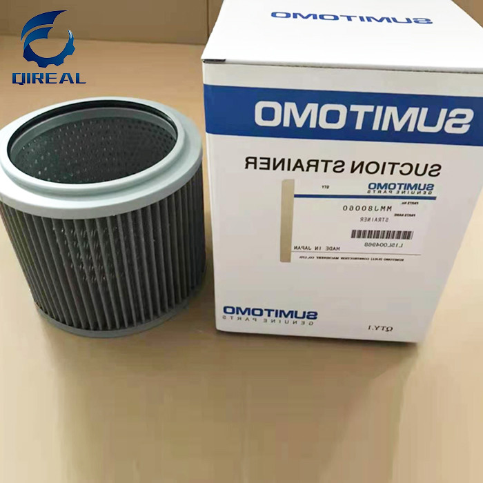 Excavator Hydraulic Oil Suction Filter MMJ80060 For SH220-5 SH350-5 ...